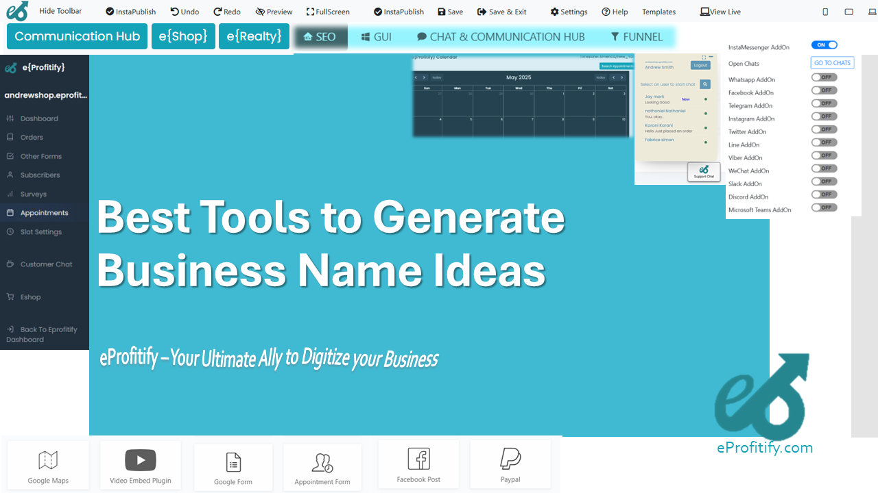 Best Tools to Generate Business Name Ideas